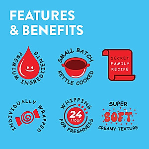 Taffy Town Saltwater Taffy, Cotton Candy, 2.5Lb