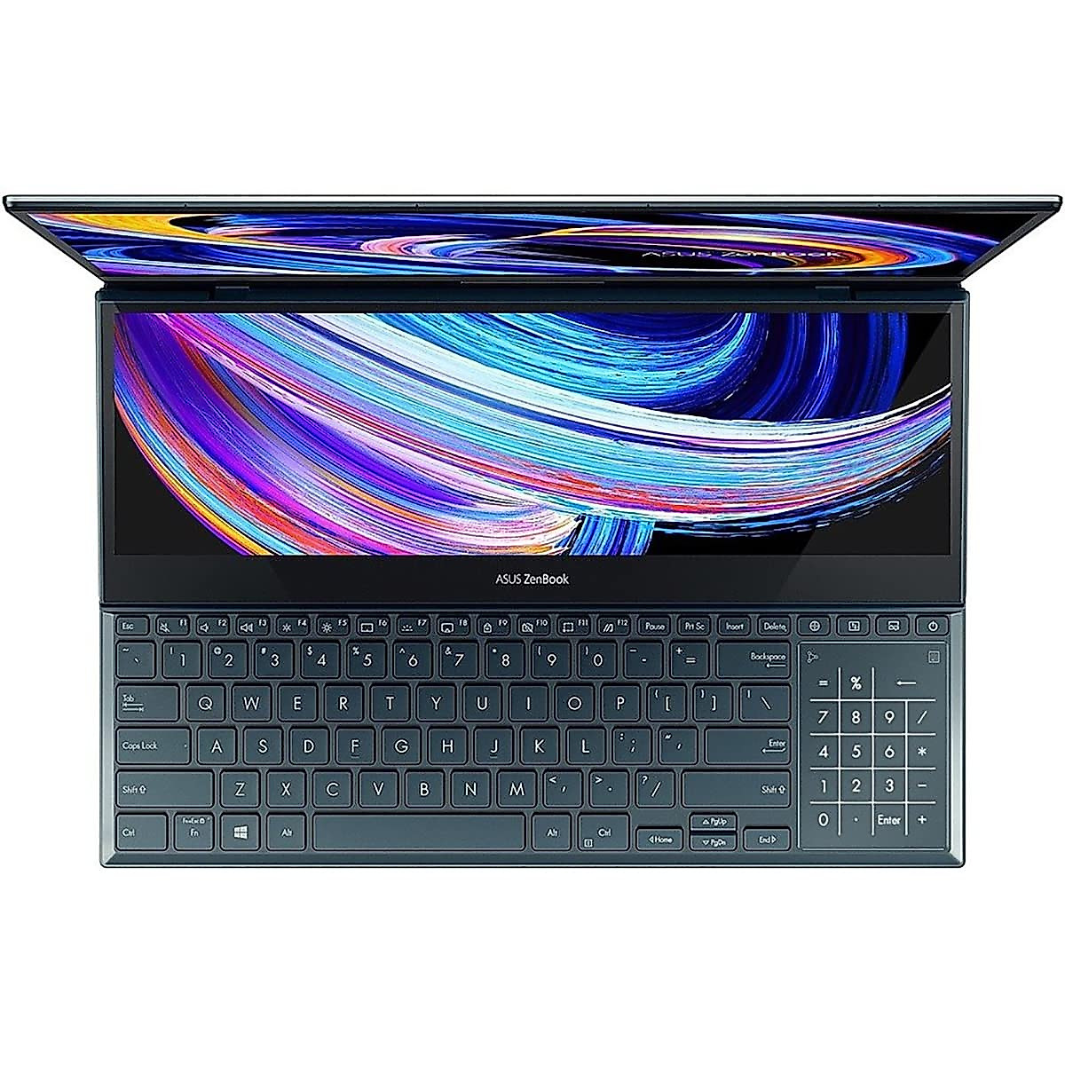 ASUS ZenBook Pro Duo 15 OLED 15.6" FHD Touchscreen Business Laptop, Intel Octa-Core i9-11900H, 32GB DDR4 RAM, 1TB PCIe SSD, GeForce RTX 3060, WiFi 6, Backlit KB, Windows 11 Pro, BROAG HDMI Cable