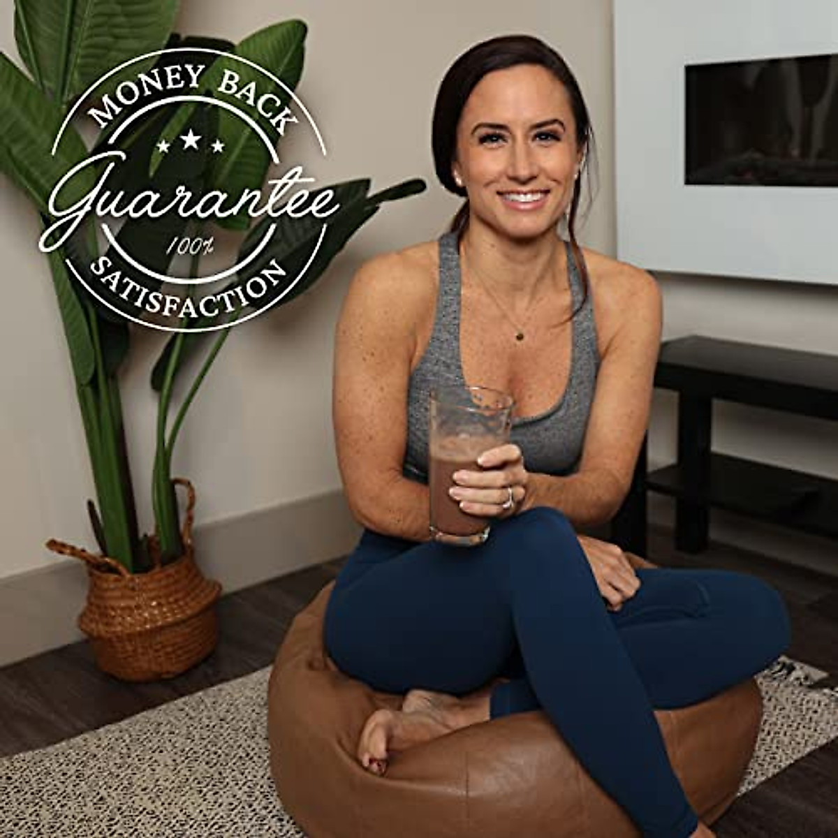 MD Ana Fit - Organic Whey Concentrate Protein Powder, Pasture Raised All Natural Hormone Free (Caramel Vanilla, 2lb Bag)