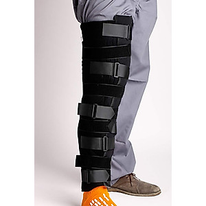 MediChoice Knee Immobilizer, Trimmable w/Hook And Loop Closure, Foam, Universal, 24 Inch, 1314OSG5024 (Each of 1)