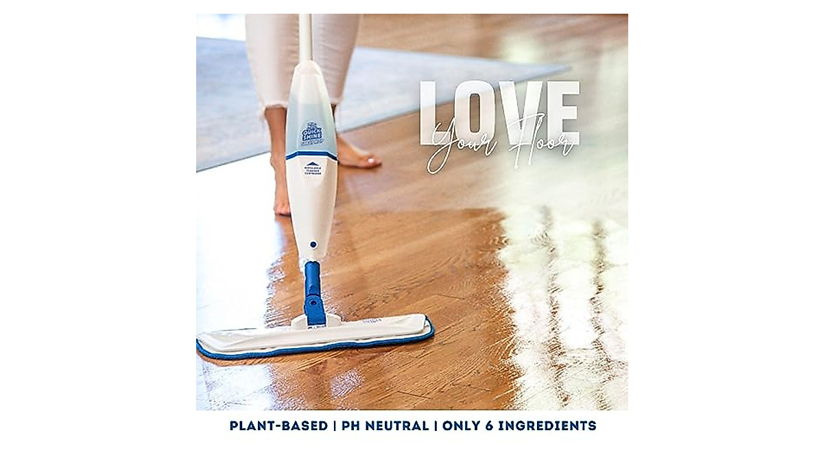 Quick Shine Multi Surface Floor Cleaner – Plant-Based, Streak-Free Cleaning