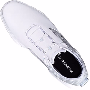 FootJoy Men's Superlites XP BOA Previous Season Style Golf Shoe, White/White, 10.5