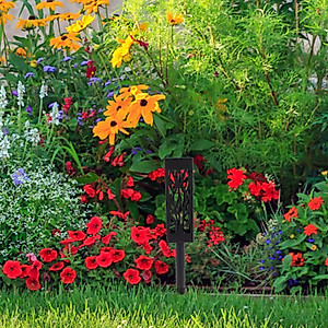 Happyyami 2 Pcs Hollow Out Lamp Out Door Decor Outdoor Decor Lampara Solar Para Exterior Solar Ground Plug Light Solar Powered Lawn Lights Solar Powered Led Landscape Light Yard Lawn Light