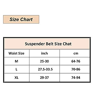 Garter Belt and Stockings - Women's Black Lace Metal Clips Suspender Belt With Thigh High Stockings