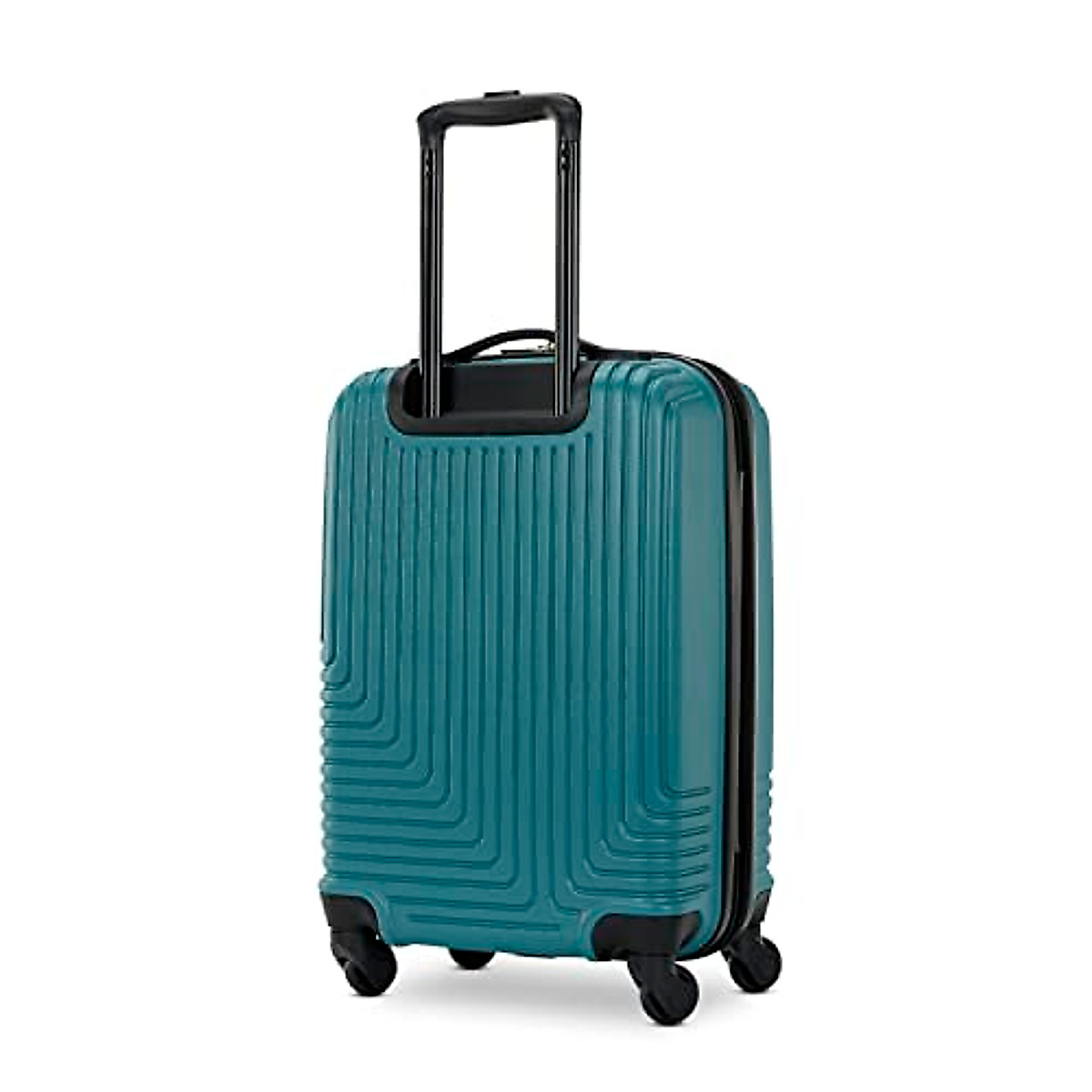 American Tourister Groove Hardside Luggage with Spinner Wheels, Teal, 3-Piece Set (Carry On, Medium, Large)