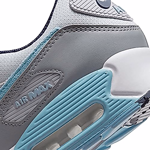 Nike Air Max 90 Men's Shoes (Pure Platinum/Worn Blue, us_Footwear_Size_System, Adult, Men, Numeric, Medium, Numeric_9)