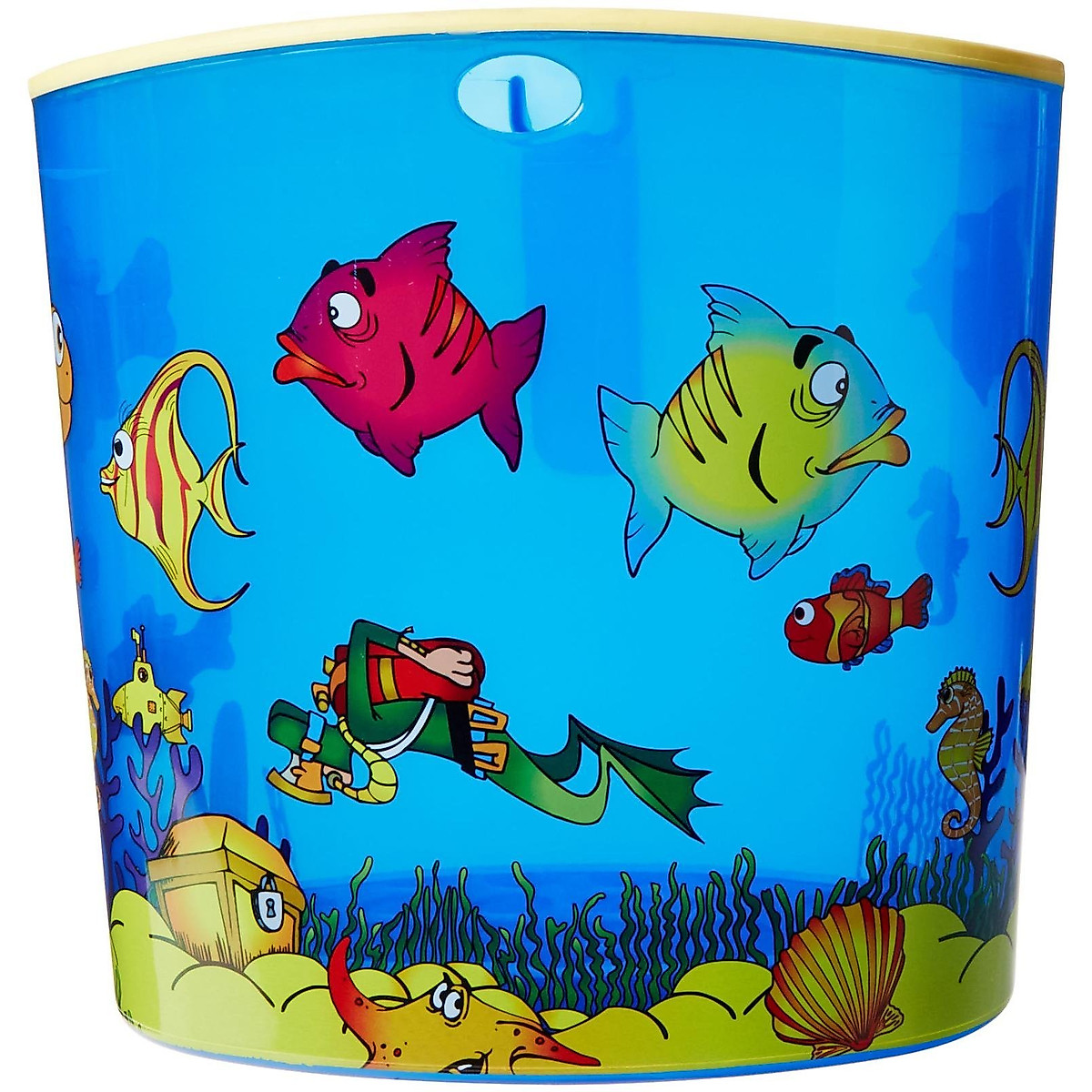 Bath Tub Super Scoop | Bath Toy Organizer | Scoop, Drain, and Store Bath Toy Bin