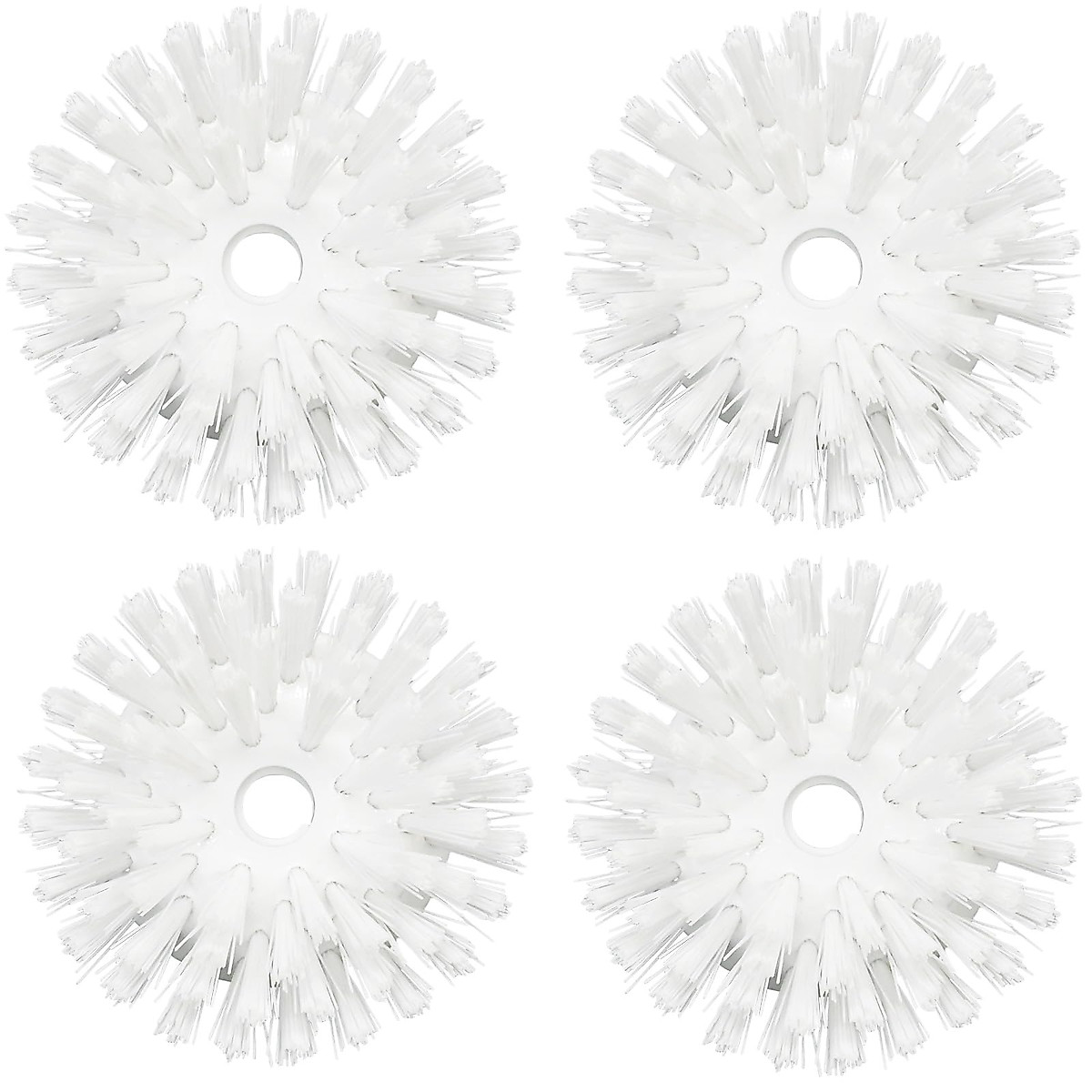 Palm Brush Refill for OXO Good Grips Soap Dispensing Palm Brush, 4 Pack Soap Dispensing Palm Brush Refills, Palm Brush Replacement Head, Palm Brush Refill Head