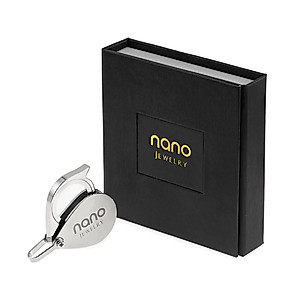 Lord's Prayer Crucifix Cross Necklace Onyx Dog Tag Pendant 24k Gold Inscribed, 20" 925 Sterling Silver