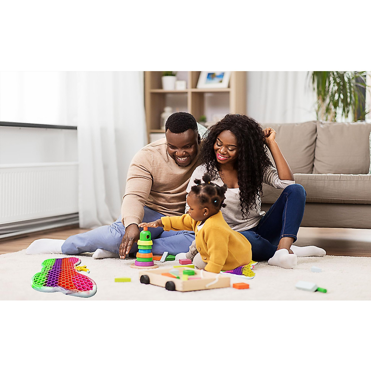 Butterfly Gel Seat Small Cushion for Kid,Thick Seat Cushion for Classroom Chair, Wheelchair Cushion, Car Cushion, Home Study Chair