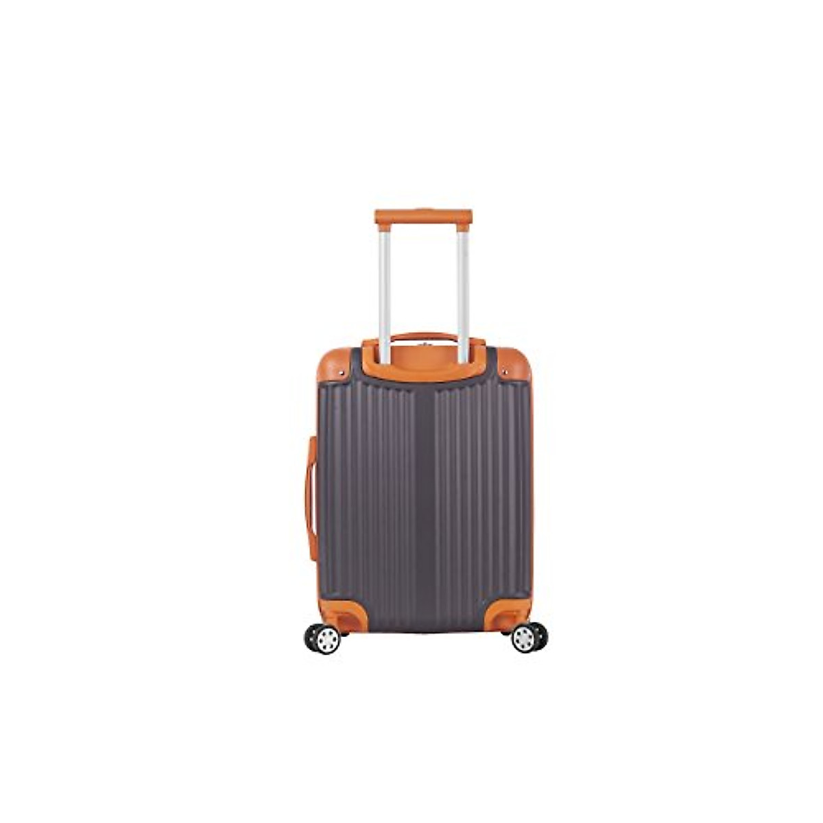 Rockland Berlin Hardside Expandable Spinner Wheel Luggage Set, Charcoal, 3-Piece (20/24/28)