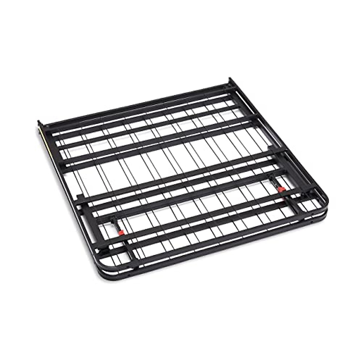 Amazon Basics Foldable Metal Platform Bed Frame with Tool Free Setup, 14 Inches High, Twin, Black