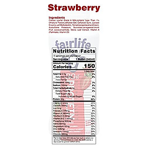 Fairlife Protein Shakes Variety Pack | Nutrition Plan | High Protein | Sampler | Chocolate, Vanilla, Strawberry, and Salted Caramel Shake Flavor Variety | 8 Pack - 11.5 oz Each Bottle | Niro Assortment