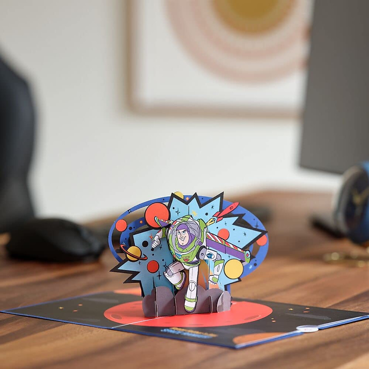 Lovepop Disney and Pixar Toy Story Buzz Lightyear Father’s Day Pop-Up Card – Father’s Day Card – Handcrafted 3D Pop-Up Greeting Card – Father’s Day Love Card, 5 x 7”