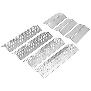 47628 87048 Flame Tamer 4 Burner Grill Replacement Parts for Bull 26038 26039 47629 69008 16561 Bull Angus, Cal Flame G Series G3 G4 P4 BBQ19P04, Lion Premium L60000 L75000 Stainless Steel Heat Shield