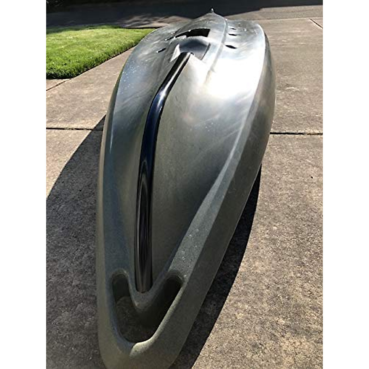 PereGuard Kayak Keel Guard 2" Width Black (10 feet) Kayak Canoe Protective Guard Abrasion Resistance