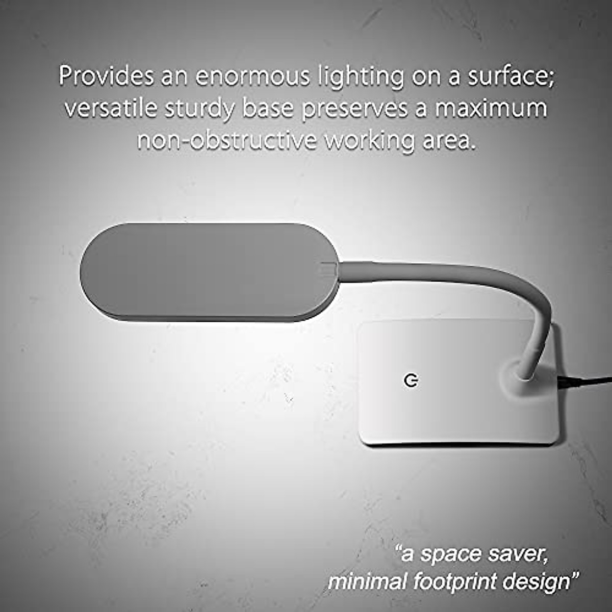 TW Desk Lamps for Home Office - Super Bright Small Desk Lamp with USB Charging Port, a Perfect LED Desk Light as Study Lamp, Bedside Reading Lights, White