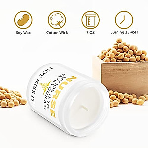 Nurse Gifts for Women, Funny Nurses Week Gifts for Friends Coworker, Nurse Appreciation Gifts, RN Nursing Gifts, Birthday Retirement Nursing School Graduation Gifts - Lavender Scented Candles