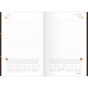 2022 Daily Planning Notebook by AT-A-GLANCE, 6" x 9", Plan. Write. Remember, Gray (70620130)