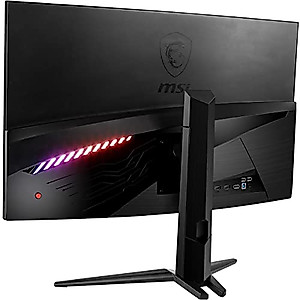 MSI AG321CQR, 32" Gaming Monitor, 2560 x 1440 (QHD), VA, 165Hz, FreeSync Premium, HDR Ready HDMI, Displayport, Tilt, Swivel, Height Adjustable,Pivot