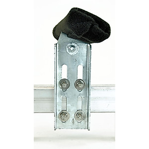 Sturdy Built (2)- 12" Tall Boat Trailer Bunk Brackets Heavy Duty Double U Bolt Swivel Top