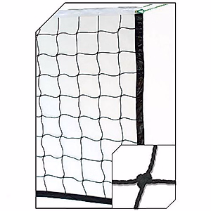 Champro Indoor/Outdoor Net, Rope Cable (Black/White, 2.5-mm)