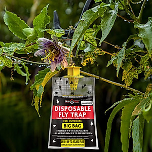 2 Pack Big Bag Fly Bag Trap - Fly Bags Outdoor Disposable Fly Trap Bag - Fly Trap Disposable Horse Fly Traps Outdoor - Fly Trap Bags Outdoor Net