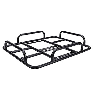Jiawu Food Delivery Box Rack Rear Grille, Delivery Food Bag Rack Universal for Electric Bike Motorcycle, Strong Bearing Delivery Box Rack for Top Box Food Delivery Bag