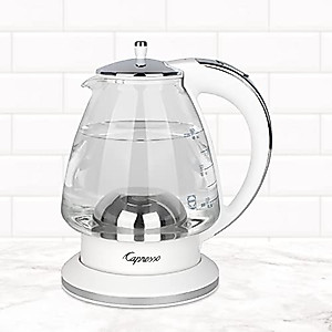 Capresso H2O Glass Kettle, 240.02
