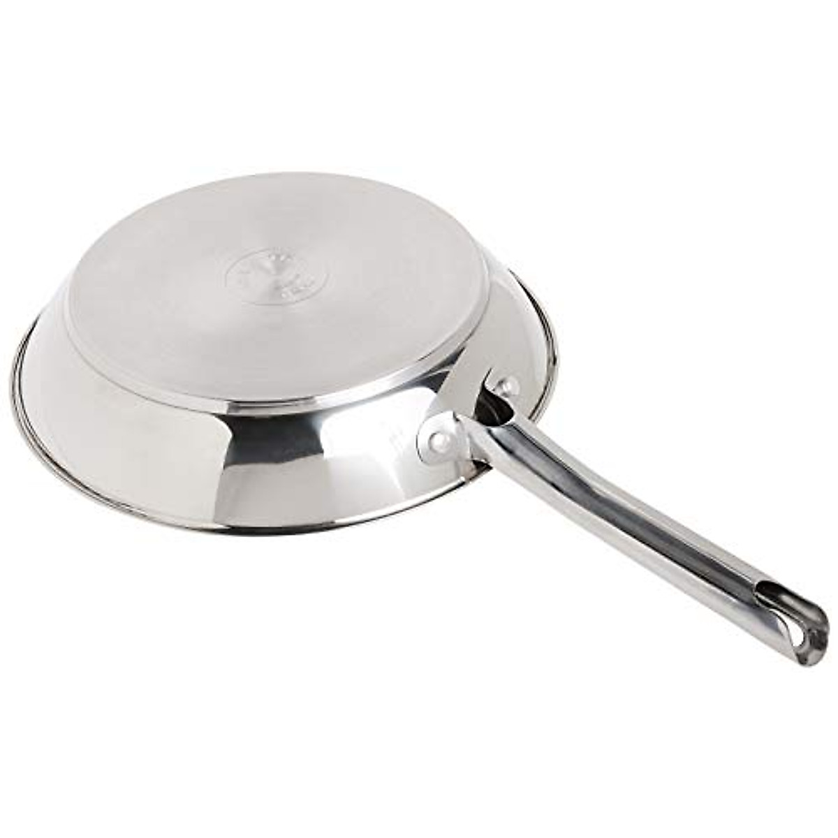 T-fal Performa Stainless Steel Sauté Pan 10.5 Inch Oven Broiler Safe 500F Cookware, Pots and Pans, Dishwasher Safe Silver