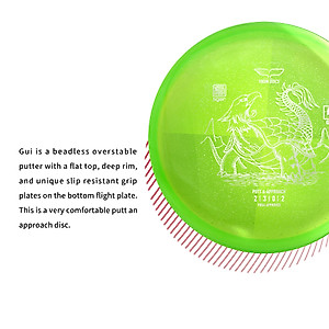 Yikun Disc Golf Disc Starter Set 3pcs Includes Golf Disc Driver Mid-Range Putter Disc Golf Set Beginner 165-176g Premium Disc Golf Set for Competition