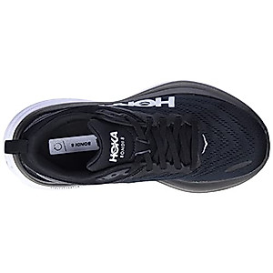 HOKA ONE ONE Women's Running Shoes, Black, 7.5 US