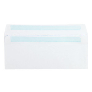 Quality Park #8 5/8 Security Envelopes, Double Window, Self Seal, Invoices/QuickBooks Statements, 3-5/8" x 8-5/8", 24 lb White, 500/Box (QUA24539)