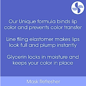 Simplexion Stay On Lipstick Seal - Long Lasting, Transferproof formula makes your lip color last longer. Goes on clear and prevents lip color from smudging, smearing, and caking.