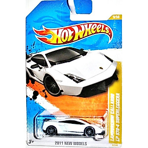Hot Wheels Lamborghini Gallardo LP 570-4 Superleggera White 2011 #9/244