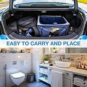 Queta Set of 4Packs Vacuum Suction Cup Anchor with Securing Hooks, Heavy Duty Car Strap Suction Cup Hooks for Car&Kitchen&Bathroom&Restroom