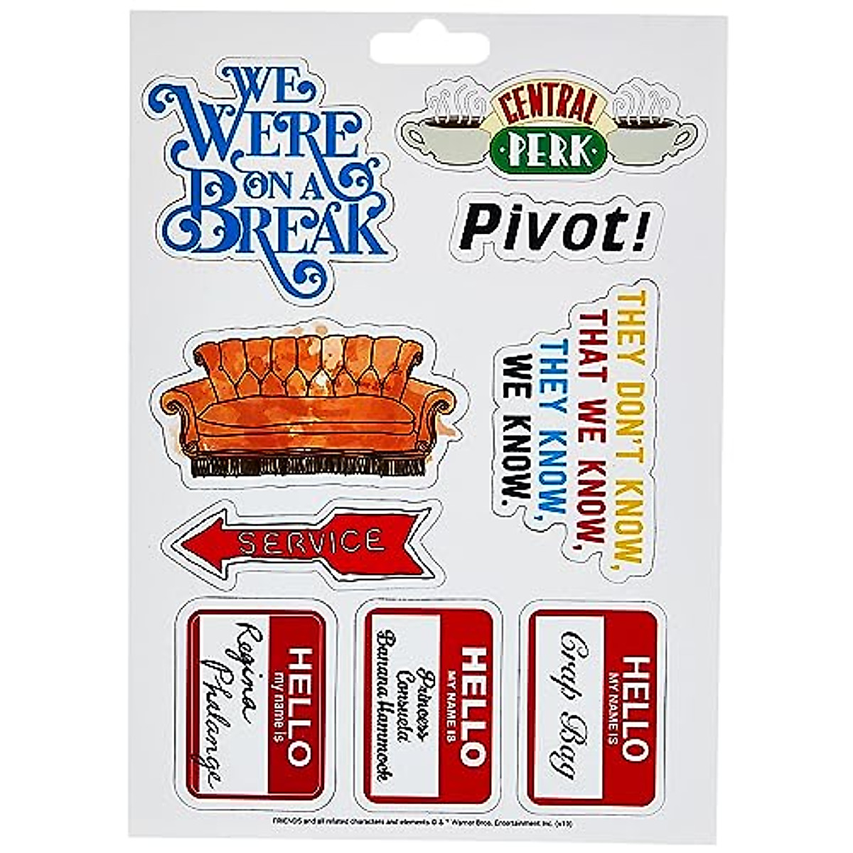 Pyramid International Friends (How You Doin’) Magnet Set - 18 Magnets