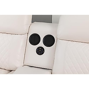 Kingway S-1880 Sectional, WHITE