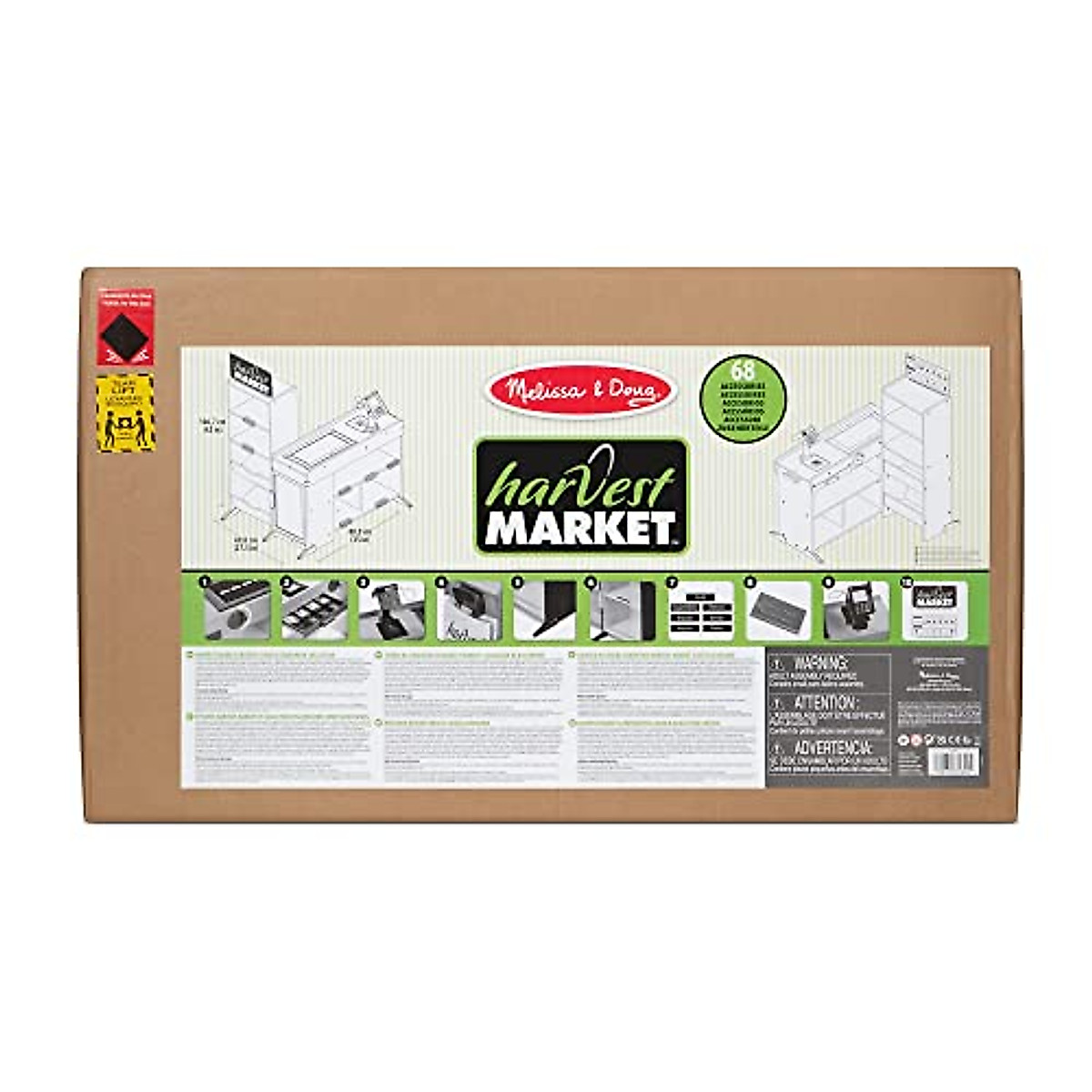 Melissa & Doug Harvest Market Grocery Store and Companion Collection Accessories