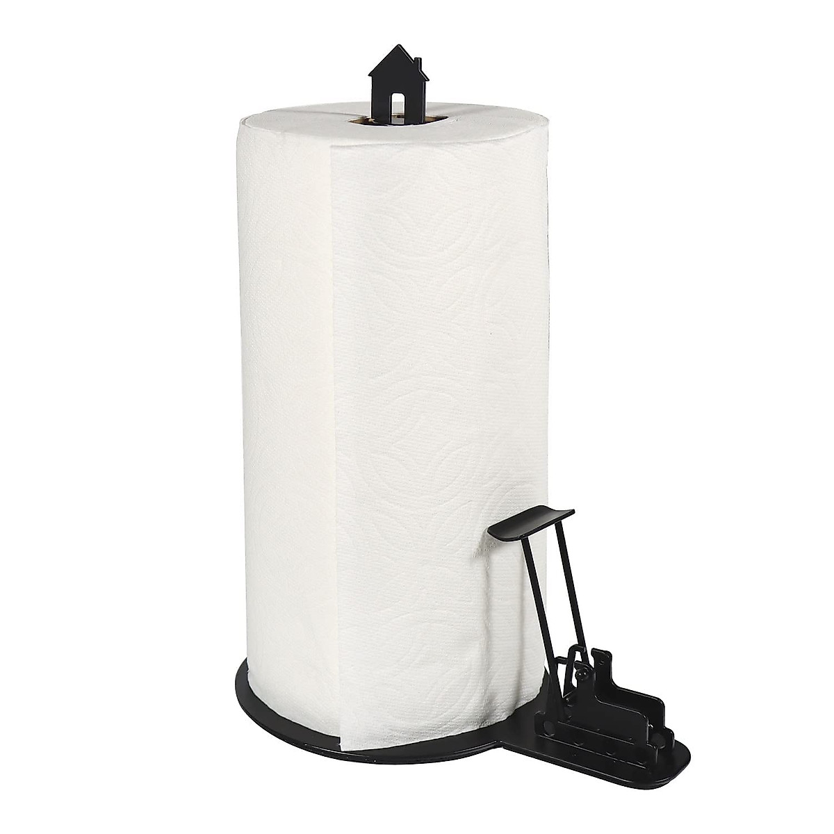 Onlycee Bulldozer Paper Tower Holder Kitchen Standing Countertop Paper Towl Roll Stand Rack Dispenser