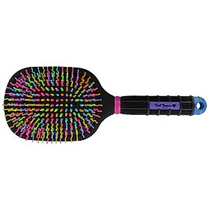 Tail Tamers 1000RB Rainbow Paddle Mane and Tail Brush for Horses
