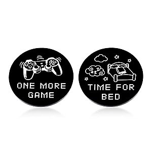 Funny Destiny Flip Coin Gift for Gamers Sons Boys Girls Men Women Boyfriend Decision Maker Coin for Game Lover Fan Gaming Christmas Stocking Stuffers Valentines Day Birthday Gift for Teen Kids Brother