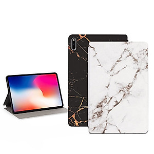 Tablet Case for Huawei MatePad 10.4 inch Tablet Case PU Leather + TPU with Auto Wake/Sleep [Marble Series] - 03