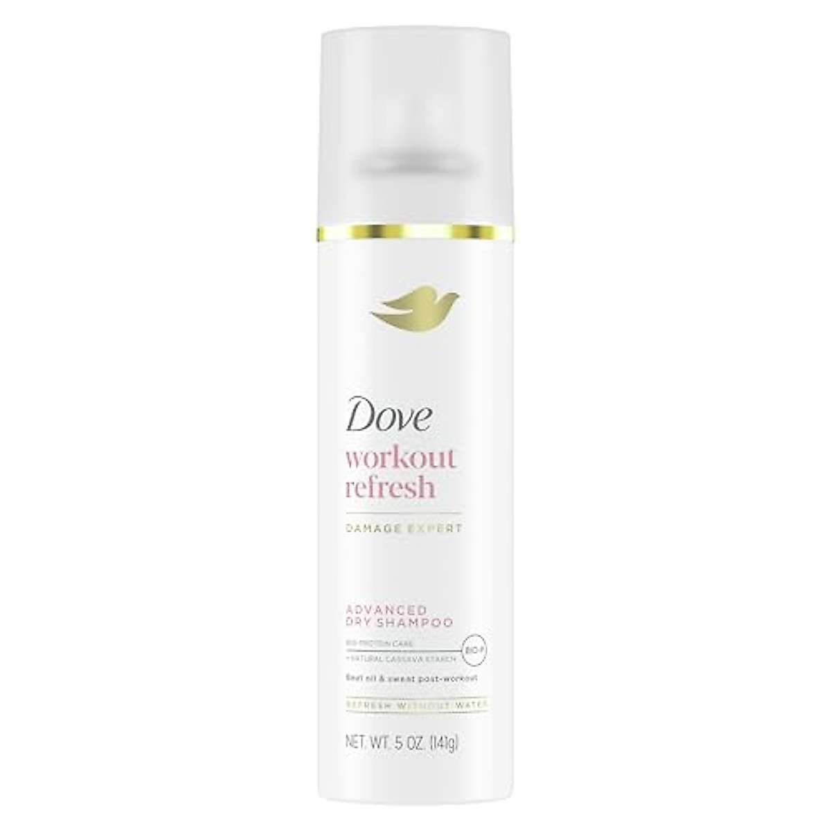 Dove Advanced Dry Shampoo Workout Refresh & Revive Post Workout Hair Without Water Lasting Fragrance for 2 Days 5 oz