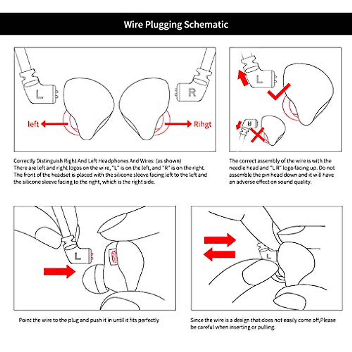 Andiker KZ ZSN-C Pro Quad Driver Earphones DD+BA High Resolution Hybrid Driver Electronic Crossover Headset, Detachable Cable Heavy Bass Earbuds Profeesional Earphones with Storage Box(Mic, Blue)