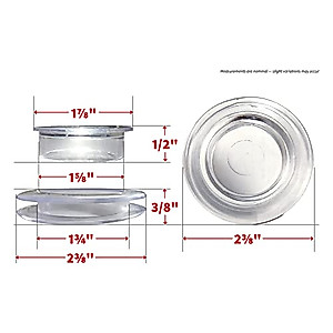 Shepherd Hardware 3030 Standard Size Umbrella Hole Ring and Cap Set