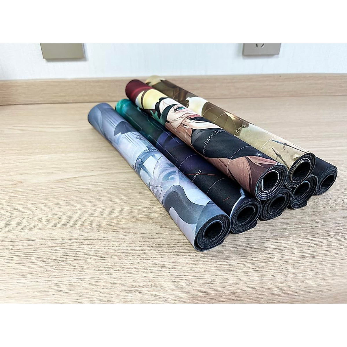 New WVICM Playmat The Quintessential Quintuplets TCG CCG OCG Trading Card Game Mat with Zones Mouse Pad Desk Mat + Free Bag (MP005-04-with Zones)