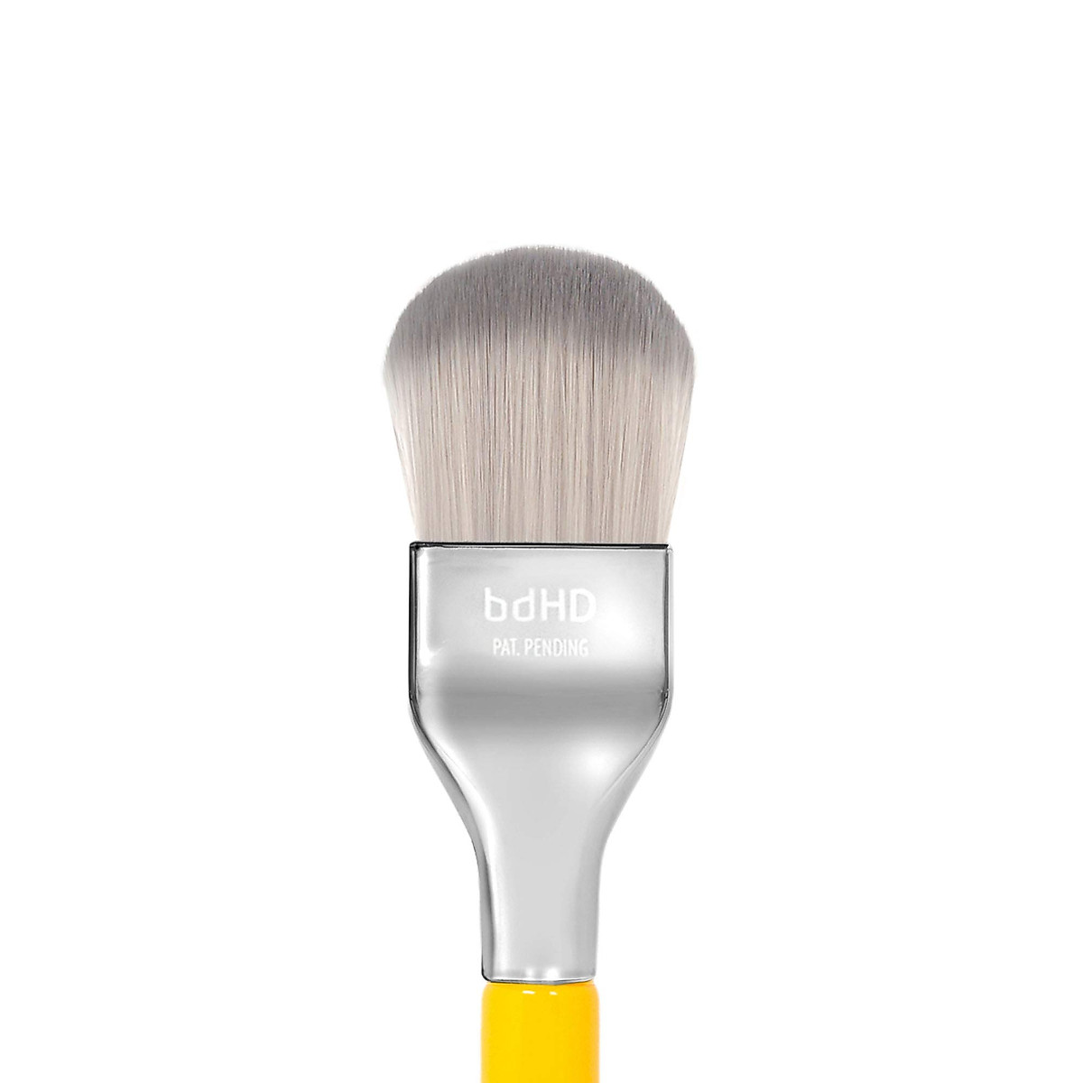 Bdellium Tools Professional Makeup Brush - Studio Series 952 Small Rounded Double Dome Blender - With Soft Synthetic Fibers, For Application & Blending (Yellow, 1pc)