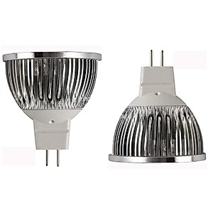 JKLcom 4W LED MR16 Bulbs 12V 4W LED Spotlight Bulb for Landscape Track Light, MR16 GU5.3 Base,12 Volt,4W(35W Equivalent Halogen Replacement),Warm White 3000K,8 Pack