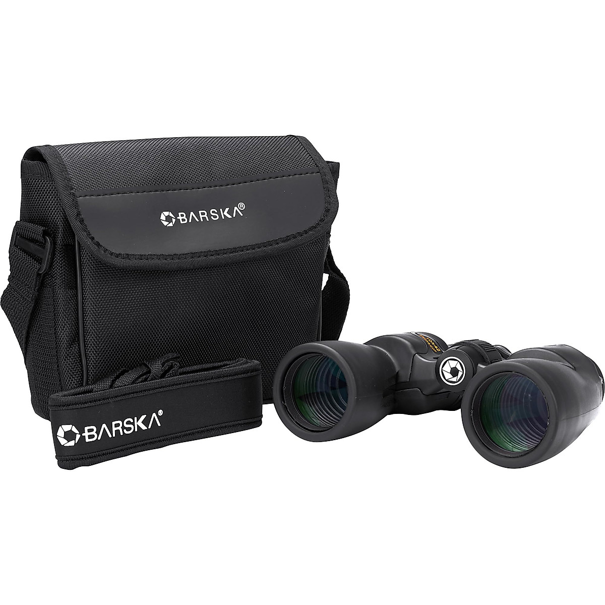 BARSKA AB13502 Crossover 10x42 Waterproof Binoculars for Sports, Boating, Theater, Hunting, etc, Black, One Size
